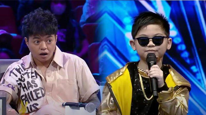 Reza Arap Terpesona dengan Penampilan Edsel Sang Rapper Cilik ...