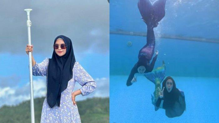 Biasa Dihujat, Ria Ricis Kini Panen Pujian Usai Berenang Pakai Kostum ...