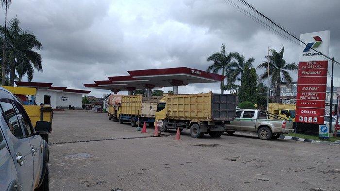 Mulai 1 Maret, Pengisian BBM Solar di Kota Jambi Wajib Menggunakan Barcode - Tribunjambi.com