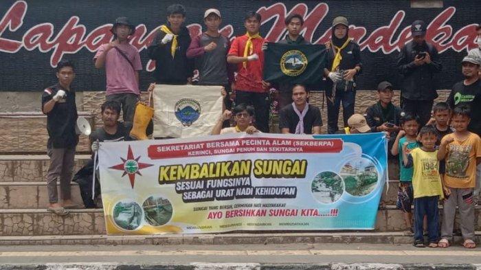 Sekberpa Lakukan Gerakan Bersih Sungai Bungkal - Tribunjambi.com