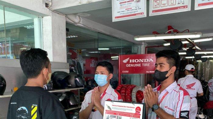 Service Berdua di AHASS Lebih Hemat - Tribunjambi.com