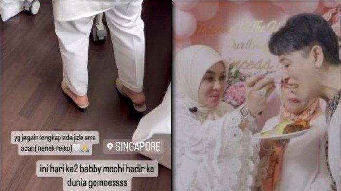 Sikap Ibu Reino Barack pada Bayi Syahrini Direkam Aisyahrani, Tindakan ...