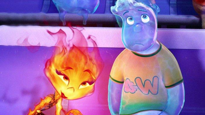 Sinopsis Elemental, Kisah Cinta Antara Air dan Api - Tribunjambi.com