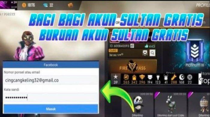 Spesial 500+ Akun Sultan Free Fire FF Terbaru 2025, Full Diamond ...