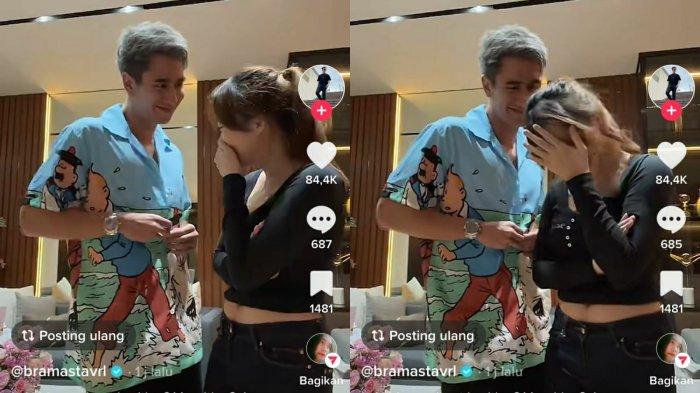 Momen Verrell Bramasta Buka Baju Bikin Livy Renata Salah Tingkah, Netizen Minta Langsung Diulti ...