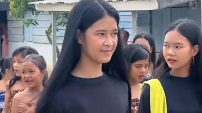 Viral Pesona 2 Cewek Cantik Suku Anak Dalam di Merangin Jambi, Polisi Sebut Cocok Jadi Model ...