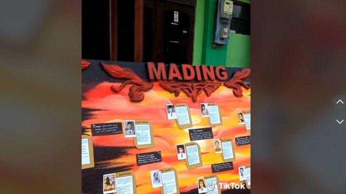 Viral di Tiktok, Bikin Mading dengan Karya Seni Tak Biasa, Downlaod ...