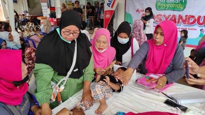 Alfamart Pal 9 Kota Jambi Gelar Alfamart Posyandu - Tribunjambi.com