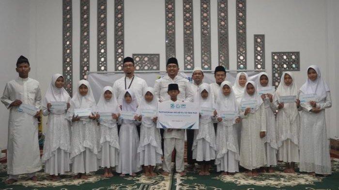 YBM PLN UP3 Jambi Berikan Santunan Anak Yatim di Kota Jambi Dalam Rangka Tasyakuran Milad 18 YBM ...