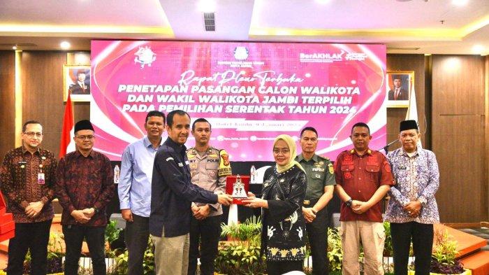 Pj Wali Kota Ucapkan Selamat :KPU Tetapkan Maulana-Diza Wali Kota dan Wakil Wali Kota Jambi ...