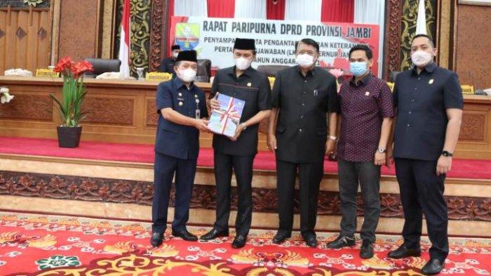 Al Haris Sampaikan Nota Pengantar LKPj 2021, Pertumbuhan Ekonomi Jambi Makin Membaik ...