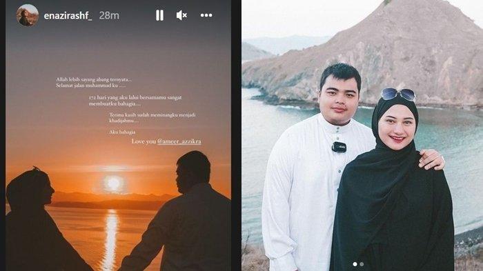 Habiskan Masa Iddah, Nadzira Shafa Mendiang Istri Ameer Azzikra Buat Novel 172 Hari ...