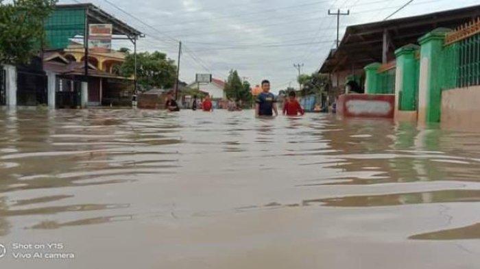 Air Sungai Batang Merao Meluap, Ratusan Rumah di Kerinci Terendam Banjir - Tribunjambi.com