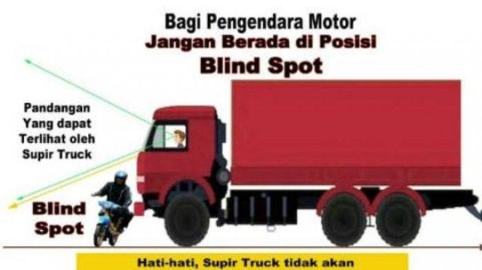 Bahaya "Blind Spot" Truk, Kenali Tandanya dan Hindari, Jika Tidak Bisa ...