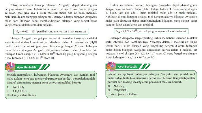 Kunci Jawaban IPA Kelas 10 Halaman 83: Partikel Penyusun NaHCO3 - Tribunjambi.com