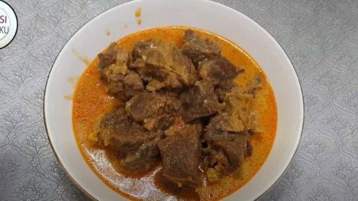 Resep Gulai Sapi Istimewa, Daging Bagian Sandung Lamur Paling Lezat ...