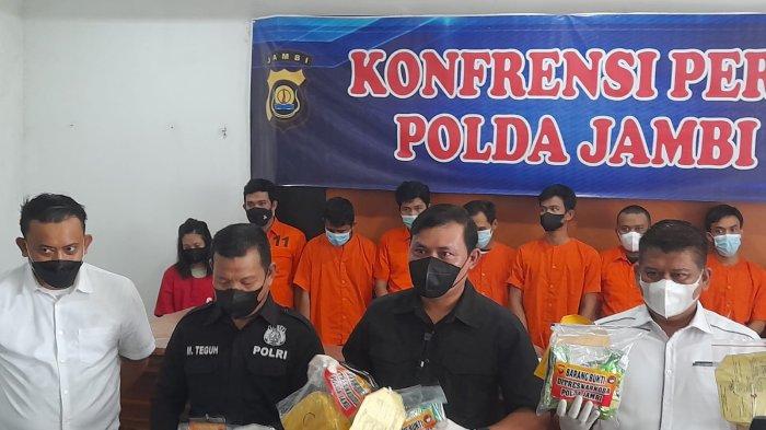 Operasi Antik Polda Jambi dan Jajaran Amankan 4,2 Kg Sabu, 32 Kg Ganja hingga Ratusan Pil ...