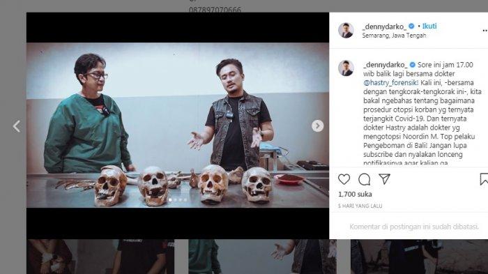 KISAH dr Hastry Otopsi Teroris Bom Bali, Merinding Lihat Jasad Noordin ...