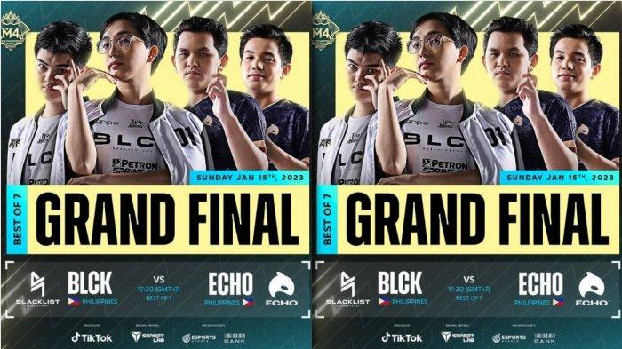 SUDAH TAYANG Final M4 Mobile Legends Blacklist International Vs Echo ...