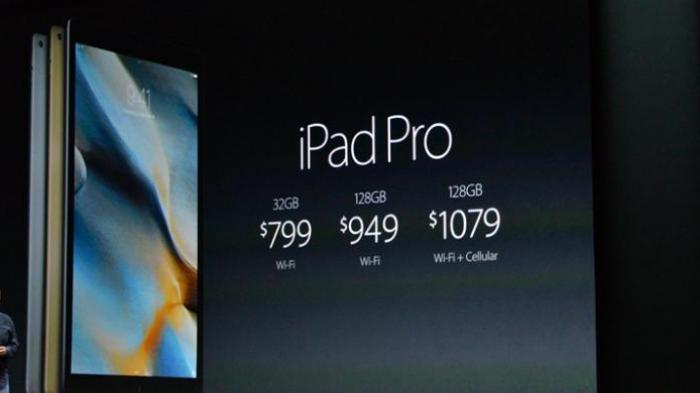 iPad Pro, Tablet Apple dengan Layar Terbesar, Ini Harganya ...