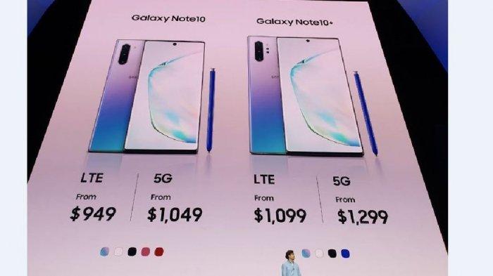 Ponsel Terbaru Agustus 2019, Galaxy Note 10 dan Galaxy Note 10 Plus ...