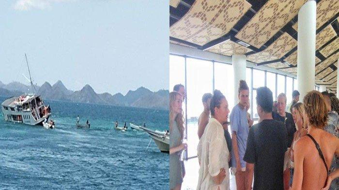 Kapal Pengangkut Wisatawan Kandas di Labuan Bajo, Semua Penumpang Berhasil Diselamatkan ...