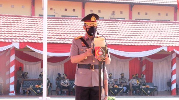 Kapolda Jambi Pimpin Apel Upacara Pembukaan Pendidikan dan Pembentukan Bintara Polri TA 2021 ...