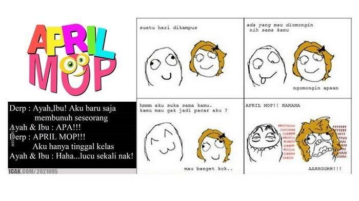 Tepat Hari Ini Dirayakannya APRIL MOP, Berikut Kumpulan MEME Kocak Soal ...