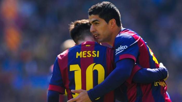 Messi dan Suarez dan Keluarga Liburan Bersama-sama - Tribunjambi.com