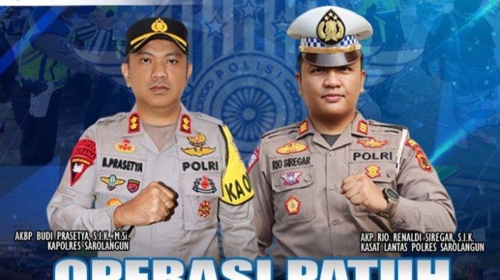 Operasi Patuh Siginjai, Satlantas Polres Sarolangun Tilang 300 Kendaraan - Tribunjambi.com