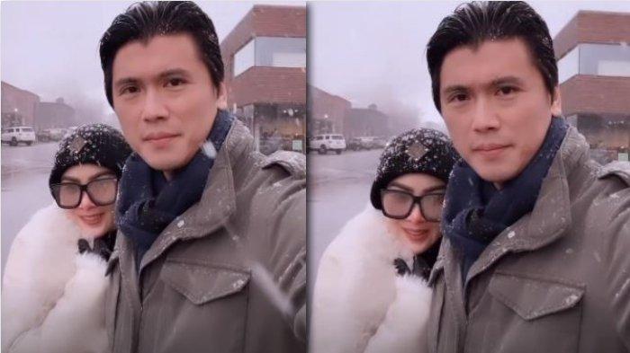 Aksi Syahrini Peluk Reino Barack di Pinggir Jalan Tuai Sorotan, Kondisi Incess Diguyur Salju ...