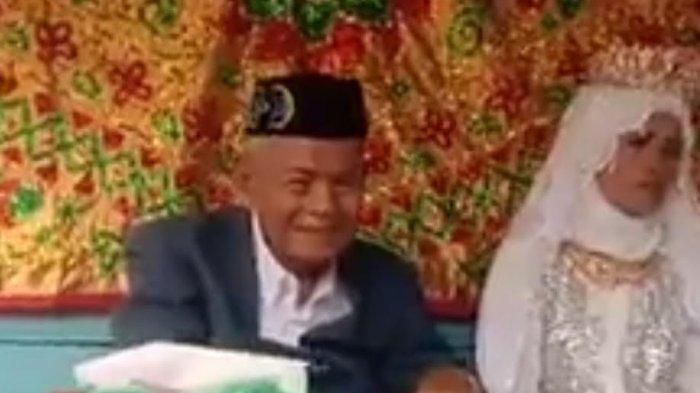 Kakek 103 Tahun Nikahi Perawan Cantik 27 Tahun Mas Kawin Rp 5 Juta