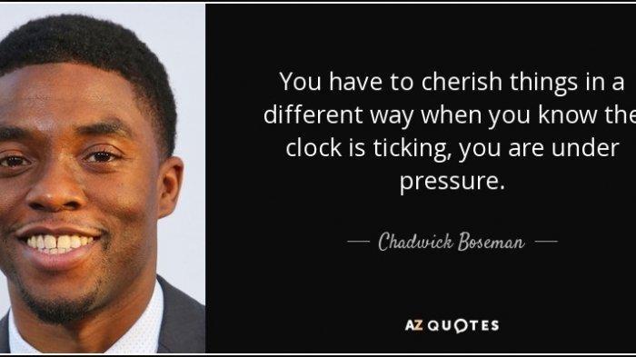 Mengenang Chadwick Boseman, 22 Quote Inspirasi Cocok Dipajang Jadi ...