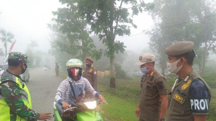 Siap-siap, Masyarakat Sarolangun Yang Tidak Pakai Masker Kena Denda Rp 50 Ribu - Tribunjambi.com