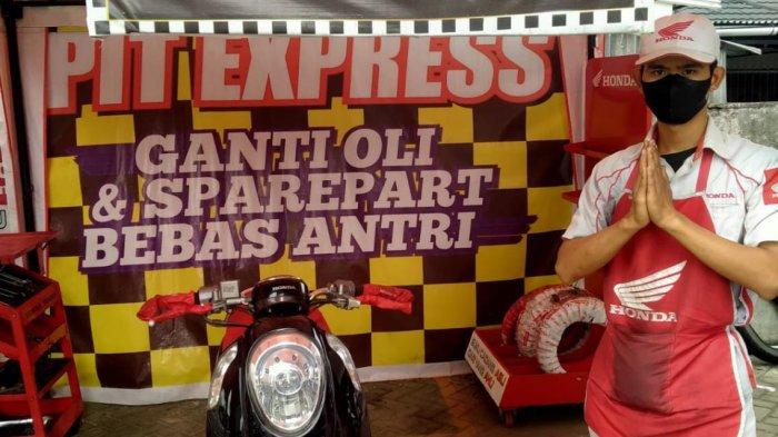Servis Motor Hanya 5 Menit, Sinsen Berikan Layanan Pit Express - Tribunjambi.com