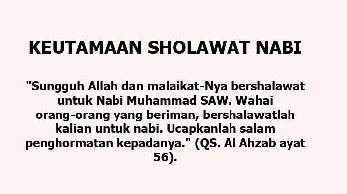 Bacaan Sholawat Jibril Lengkap Dengan 3 Keutamaan Mengamalkannya - Tribunjambi.com