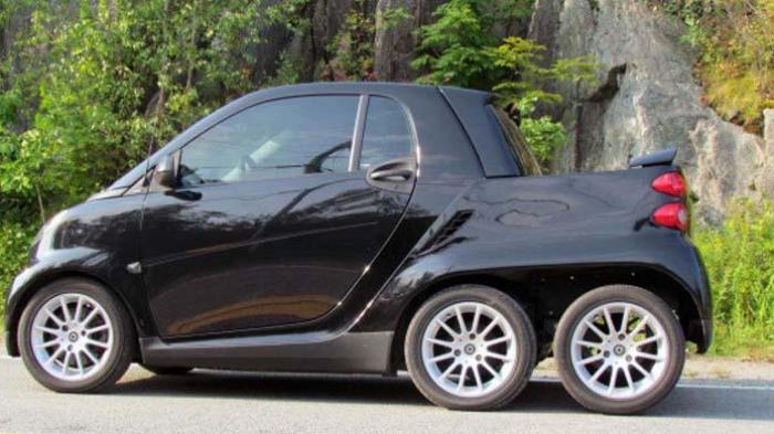 Keren Nih, Smart, Meniru Konsep Mercedes-Benz G63 AMG 6X6 - Tribunjambi.com