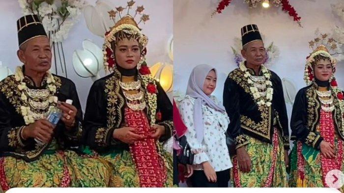 Viral Kakek Nikah Beda Usia 60 Tahun dengan Wanita Muda, Sejumlah Tamu Undangan Jadi Sorotan ...