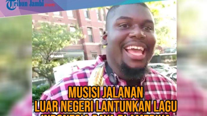 VIDEO: Viral Aksi Musikus Jalanan AS Lantunkan Lagu Indonesia Raya ...