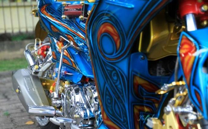 Motif Grafis Realis, Lengkapi Keunikan Jupiter- Z Anto - Tribunjambi.com