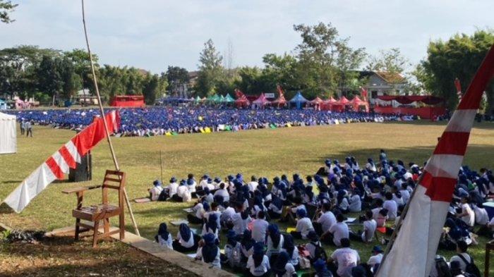 11.300 Mahasiswa Baru Ikuti PKKMB Unnes 2024 - Tribunjateng.com