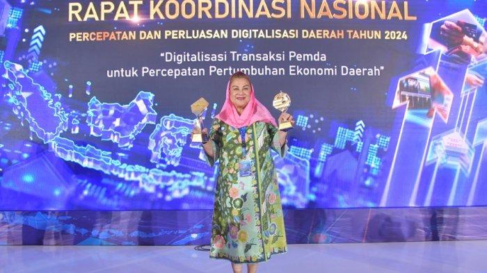 Keren, Kota Semarang Pertama Kali Raih Dua Penghargaan TP2DD Tingkat Nasional - Tribunjateng.com
