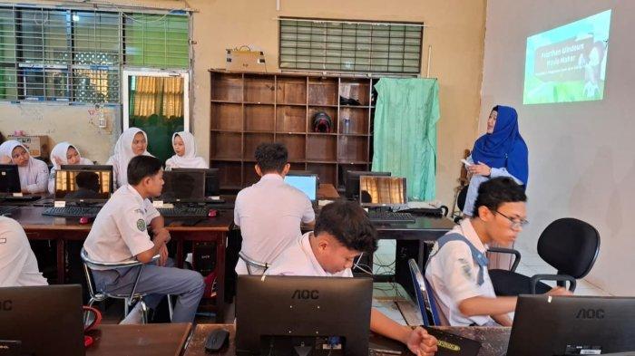 Teknik Elektro USM Beri Pelatihan Multimedia Siswa SMK Walisongo Semarang - Tribunjateng.com