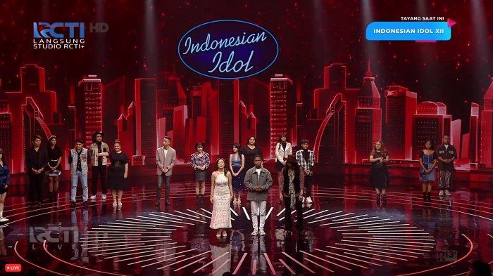 Inilah Top 17 Peserta Indonesian Idol 2023 Lolos Babak Showcase, Melangkah ke Final Showcase ...
