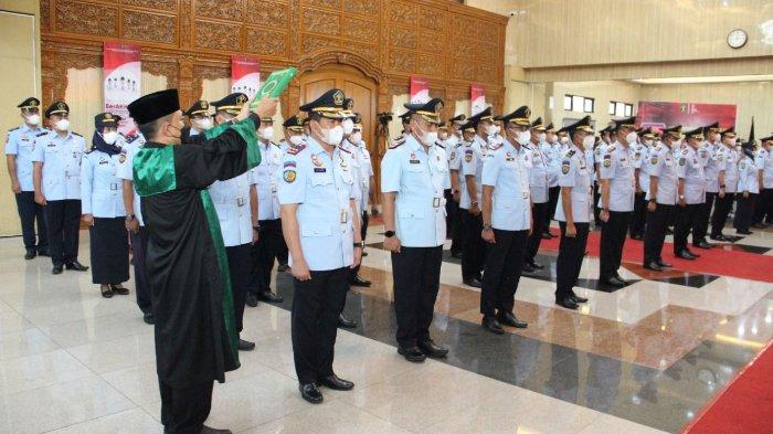 68 ASN Kanwil Kemenkumham Jateng Duduki Jabatan Baru - Tribunjateng.com