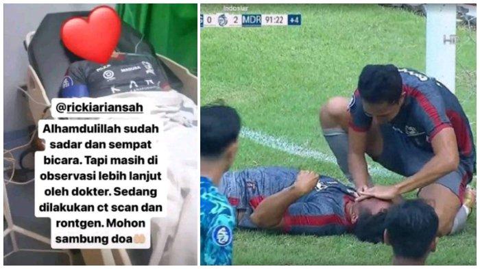 Alhamdulillah, Ricki Ariansyah Sadarkan Diri Madura United Berterimakasih Atas Pertolongan PSIS ...