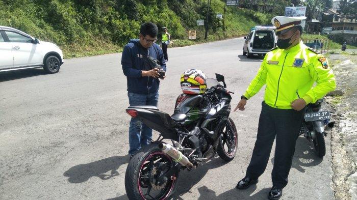 487 Sepeda Motor Berknalpot Brong Terjaring Razia di Karanganyar , Pemilik Mayoritas Pelajar SMA ...