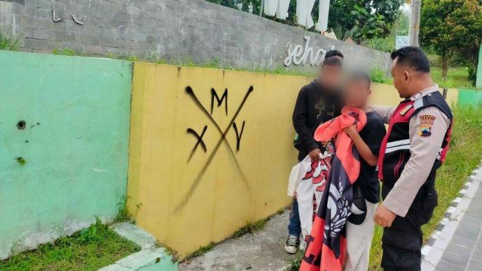 Polisi Pergoki Aksi Vandalisme di Tegal, Alasan Pelaku Agar Dinilai Keren Oleh Siswa Sekolah ...