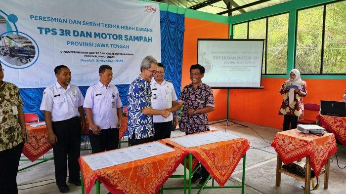 Wujudkan Jateng Bersih Lewat Pengelolaan Sampah Berkelanjutan, Disperakim Jateng Resmikan TPS3R ...