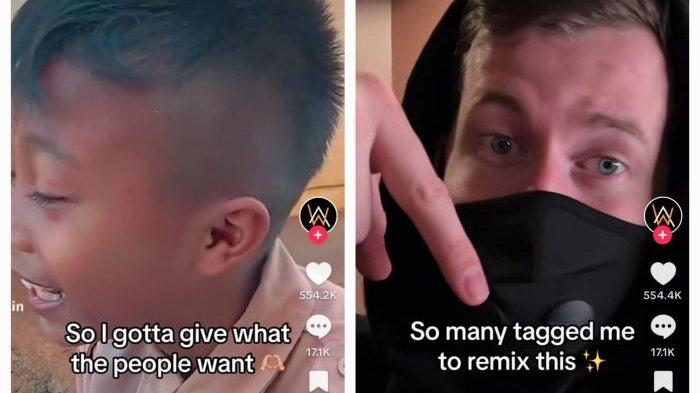 Alan Walker Remix Nyanyian Aska Bocah Berseragam Pramuka Asal ...